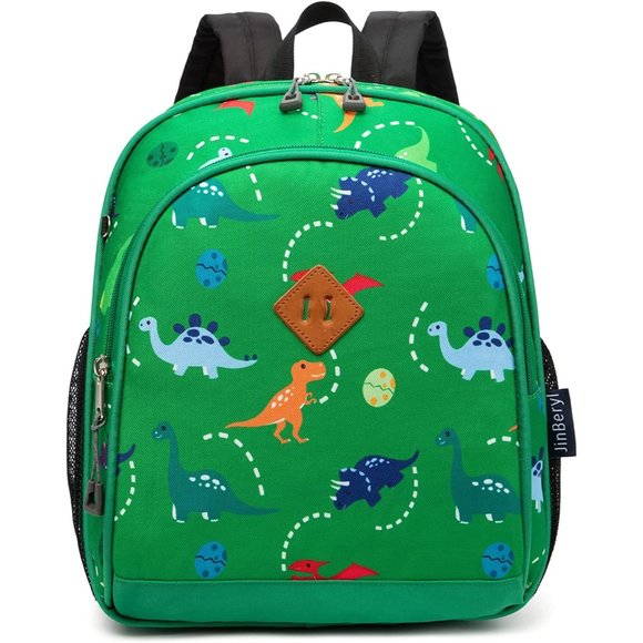 Accessories | Boys 12 Inch Green Color Dinosaur Toddler Backpack For ...